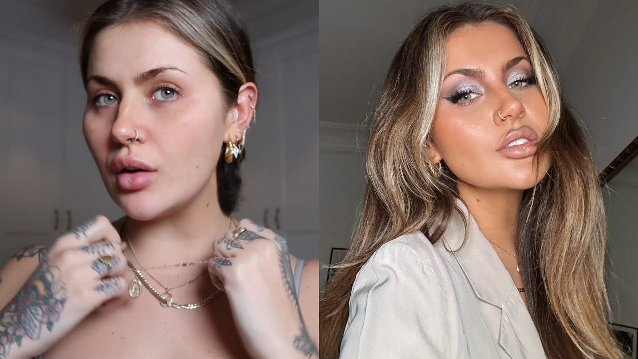 2023 New Year Glam Makeup And Fake Tan Tutorial Jamie Genevieve Youtube