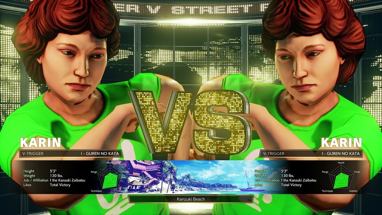 STREET FIGHTER V - MODS - KARIN AS BIANA (PC ONLY) - YouTube