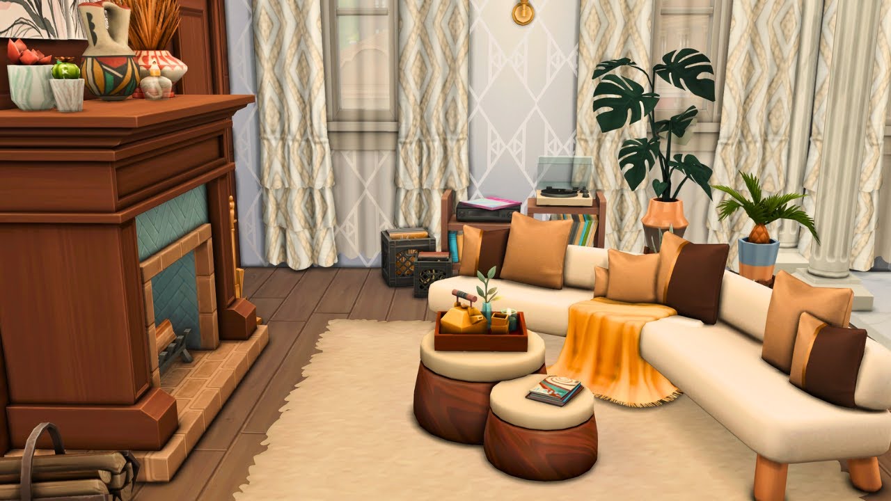 Renovated Apartment | Part B | Simflix and Guess | The Sims 4 Speed ...
