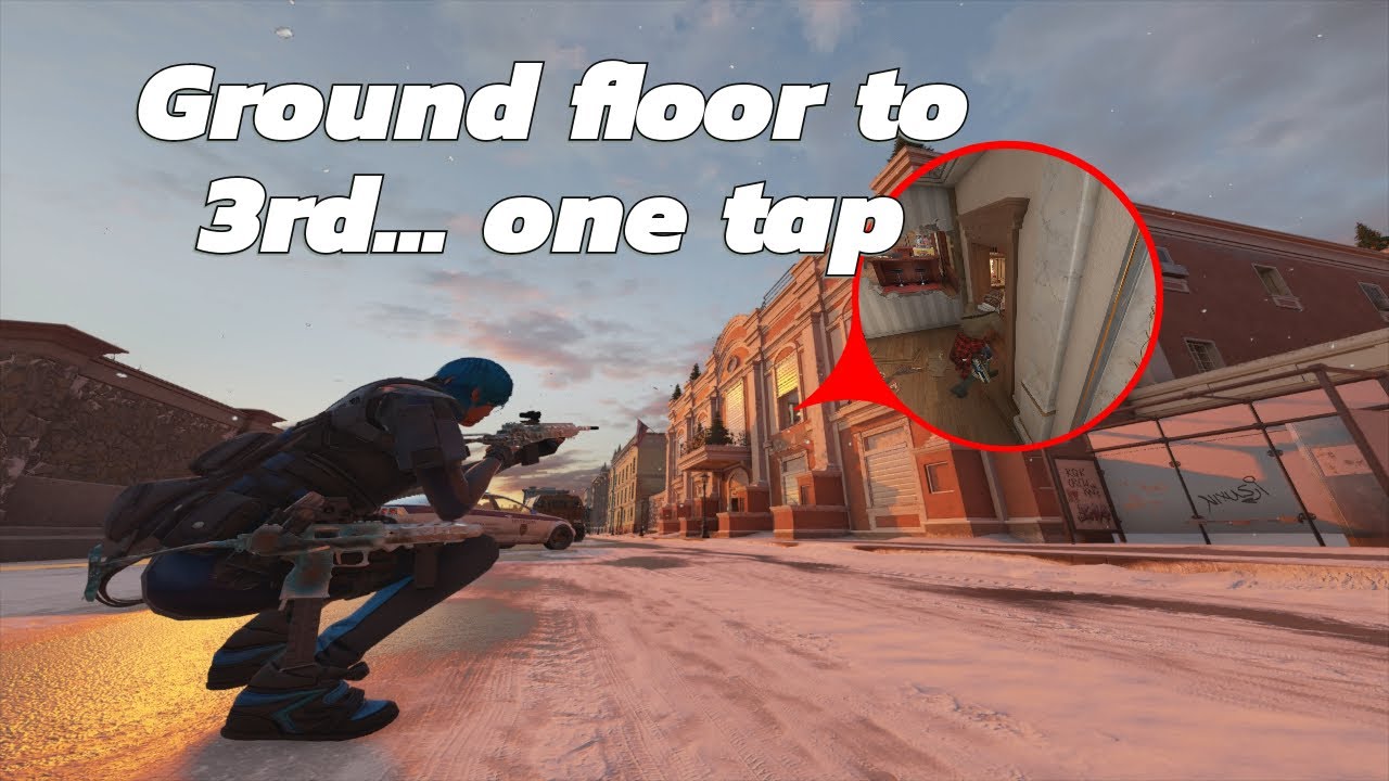 Weekly Highlights: Ground floor to 3rd... one tap #r6s - YouTube