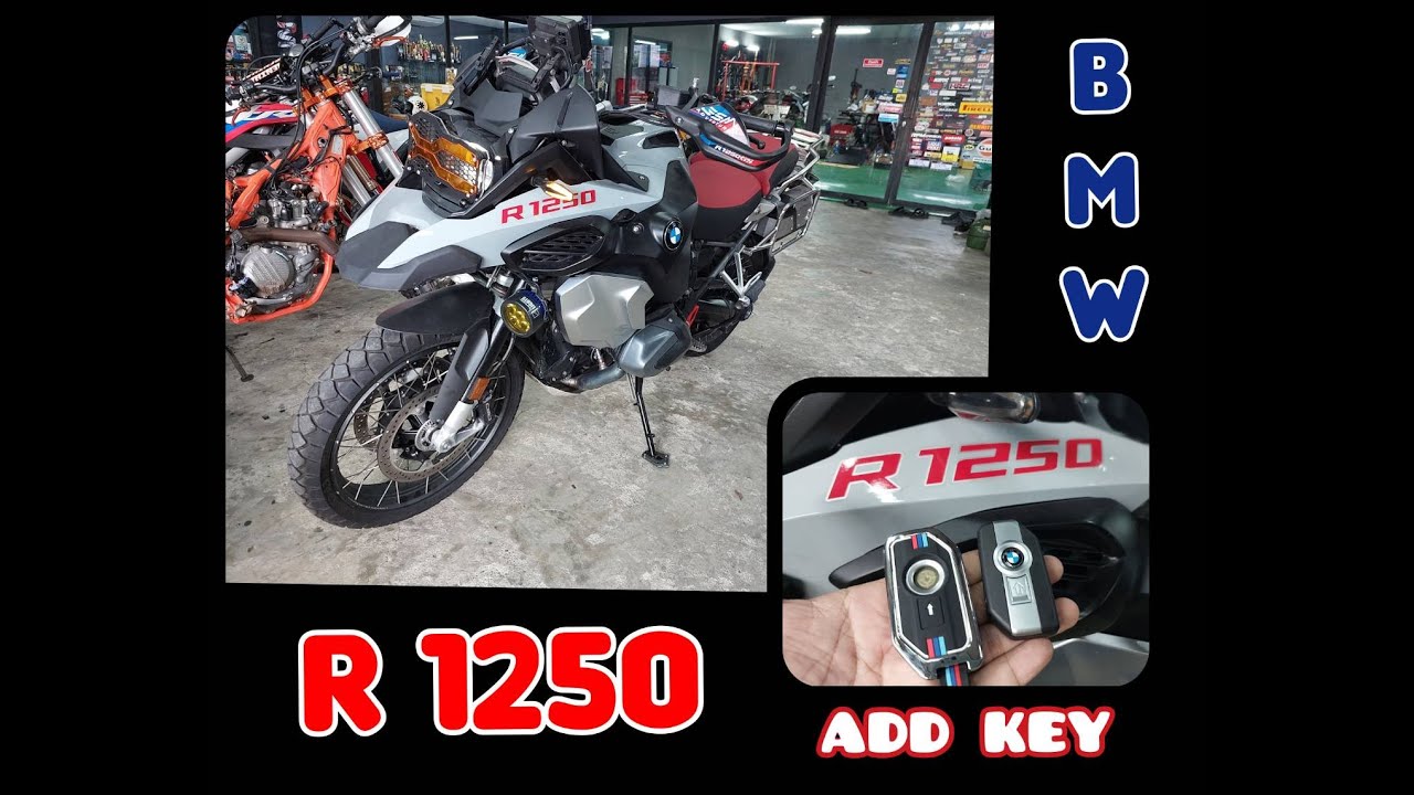 BMW R 1250 Add key [ทำกุญแจรีโมทเพิ่ม] - YouTube