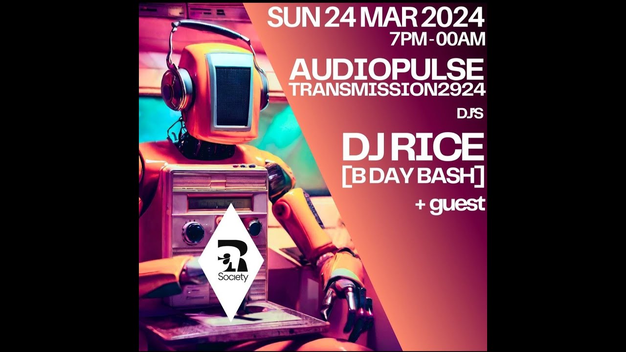 RAL SOCIETY - AUDIOPULSE - DJ RICE and Friends - YouTube