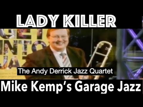 Jazz Piano player Mike Kemp in The Andy Derrick Jazz Quartet playing ...