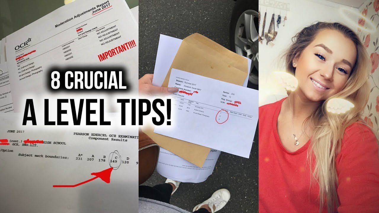 A LEVEL ADVICE | 8 IMPORTANT tips for Exam Season!!!! - YouTube