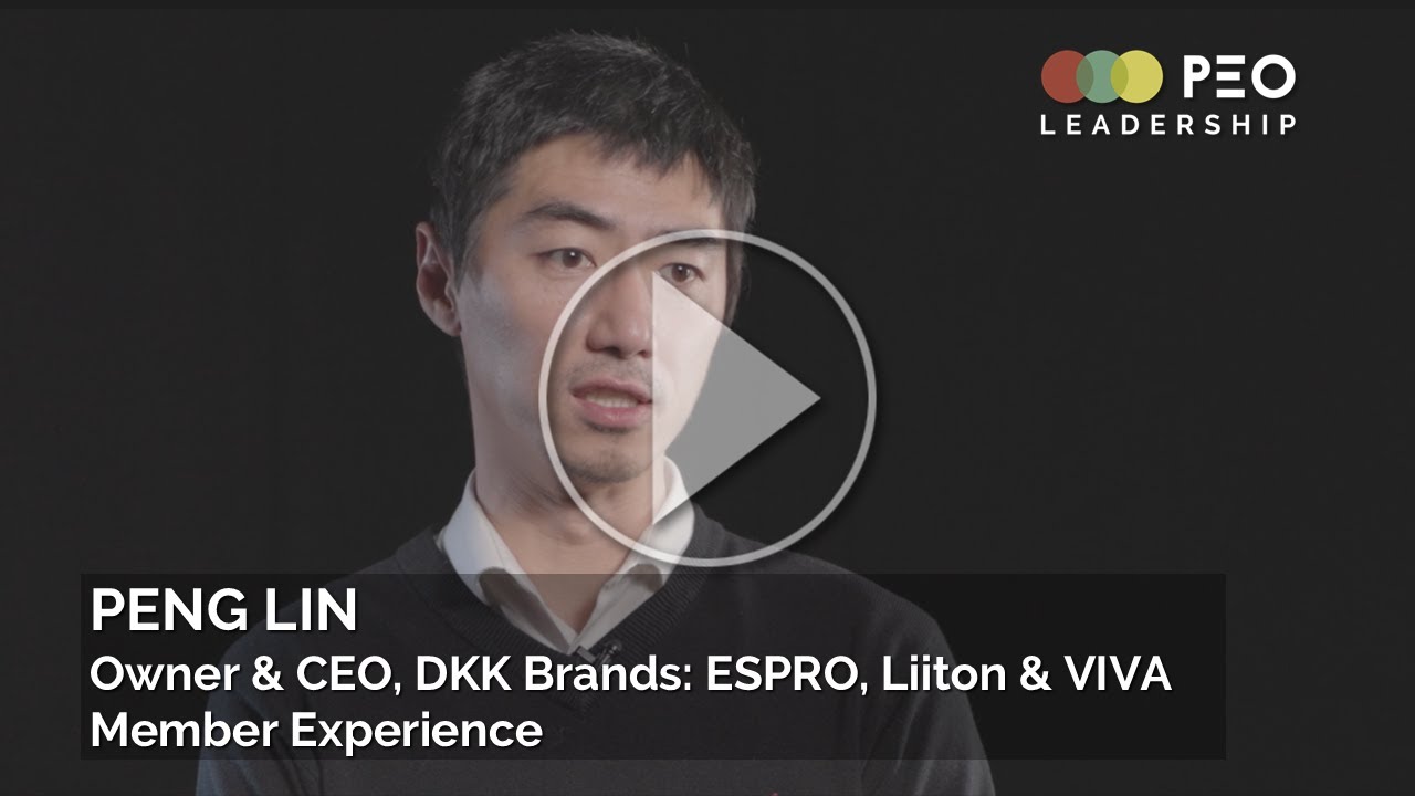 PEO Leadership Testimonial - Peng Lin, DKK Brands - YouTube