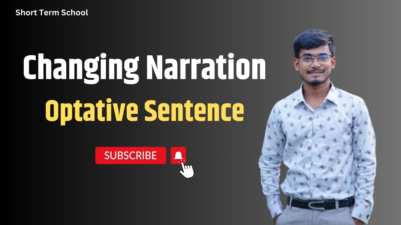 Optative Sentence || Narration || SSC & HSC - YouTube