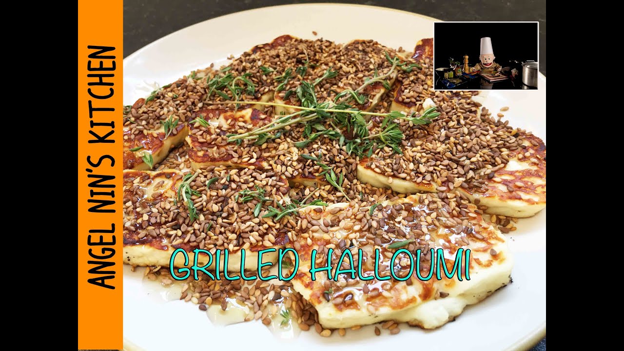 Ancient Grilled Halloumi Cheese 💯🔝Greek Recipe | Greek Recipe | Tapa ...