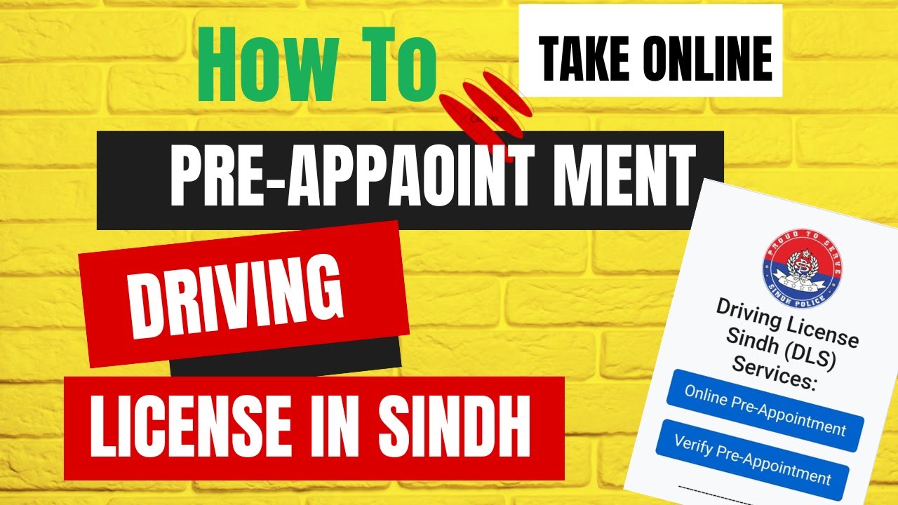 How To Take Online Pre-appointment for Learning Driving License in ...
