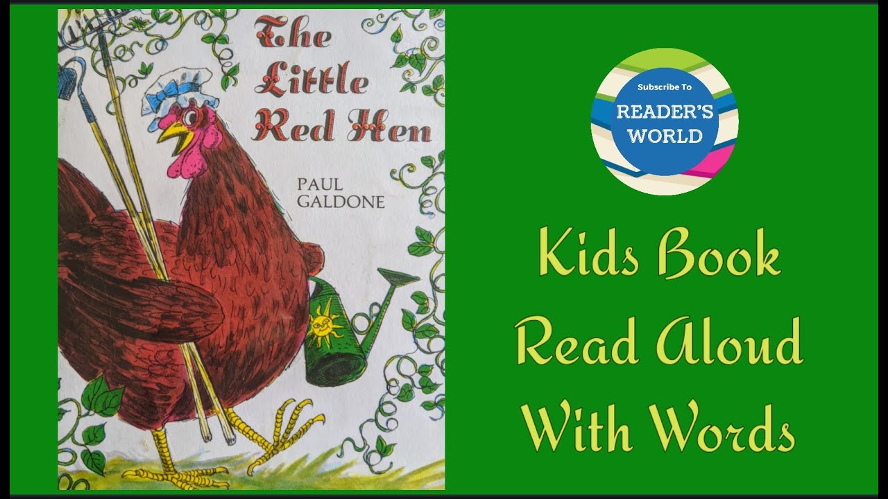 🐭🐈🐩 Kids Books Read Aloud | The Little Red Hen by Paul Galdone ...