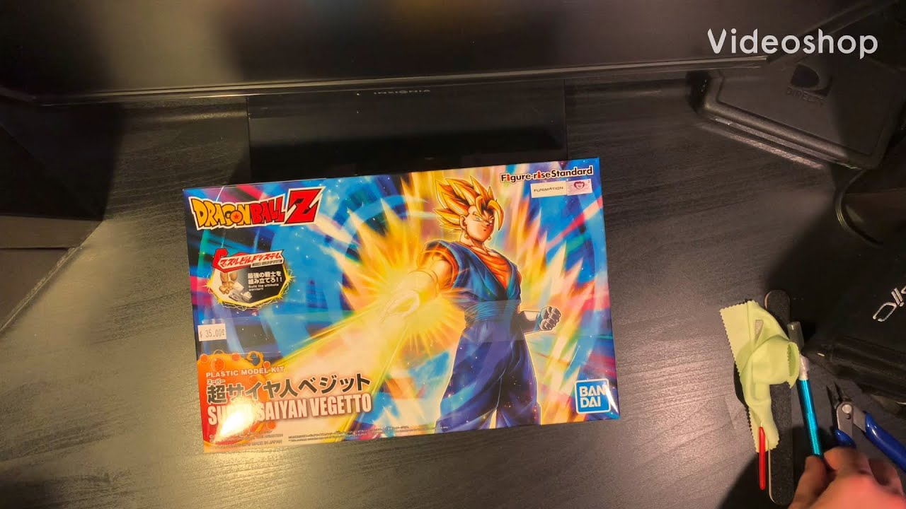 Ssj vegito model kit Speed Build - YouTube
