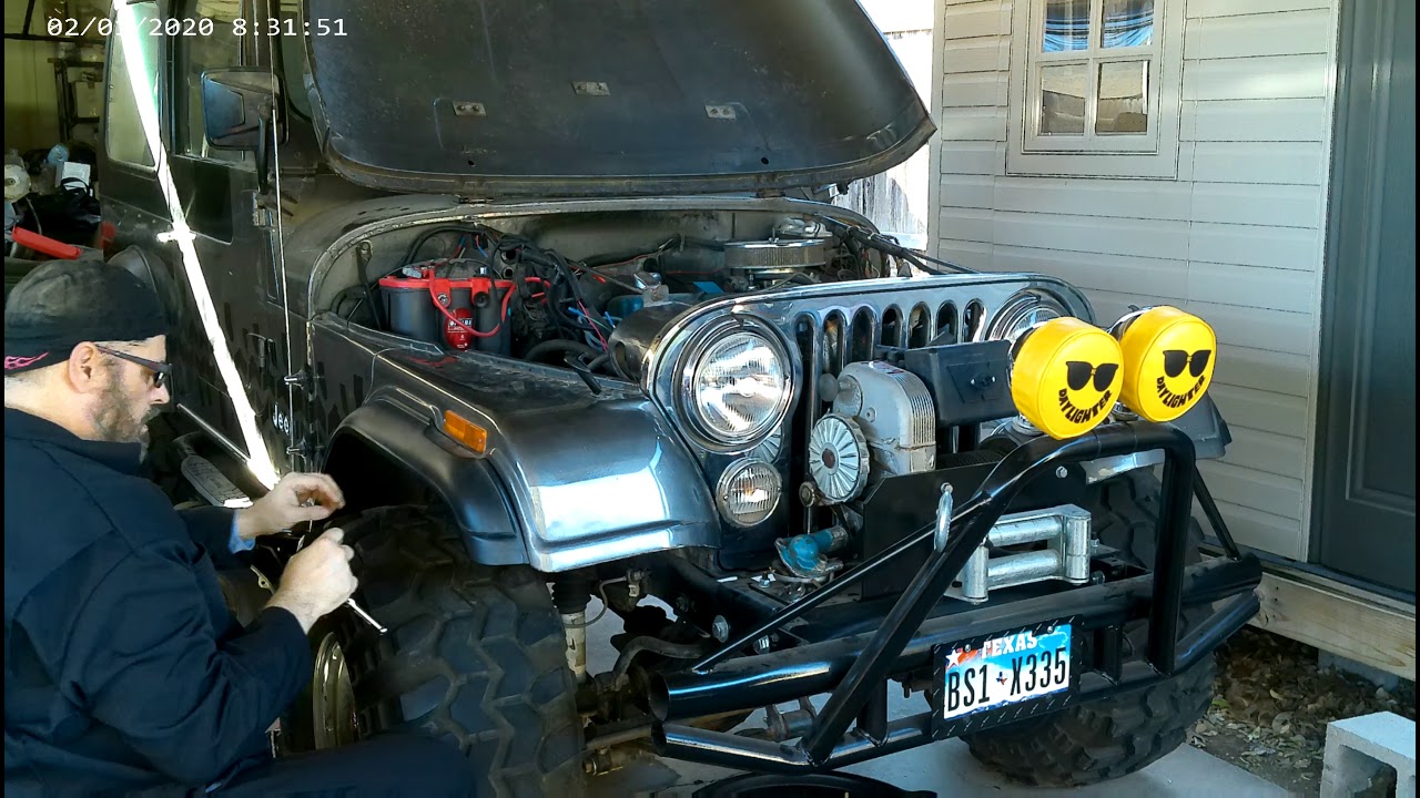 1980 CJ7 Front Fender Clamshell Act - YouTube