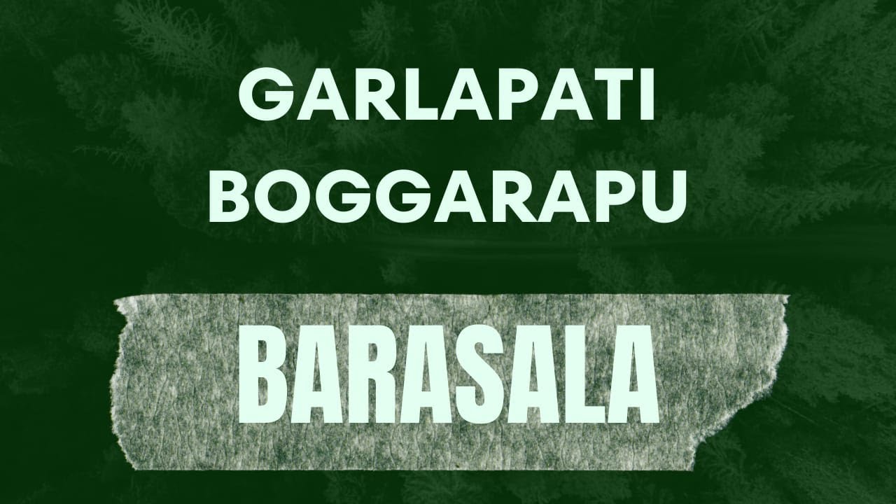 GARLAPATI - BOGGARAPU BARASALA CEREMONY LIVE 09:00 AM - YouTube