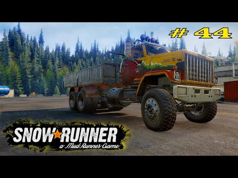 SnowRunner # 44 GMC Brigadier ( Прохождение на русском ) - YouTube