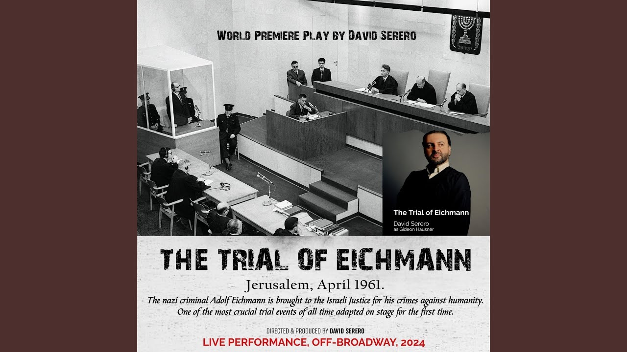 Gideon Hausner Cross Examines Adolf Eichmann (Live) - YouTube