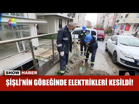 Şişli'nin göbeğinde elektrikleri kesildi!