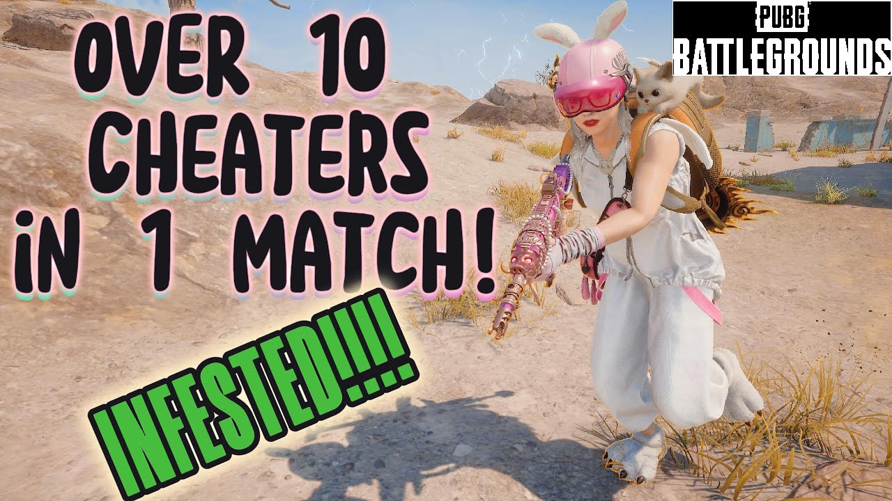 Over 10 cheaters in 1 match - Names On - PUBG PC - YouTube