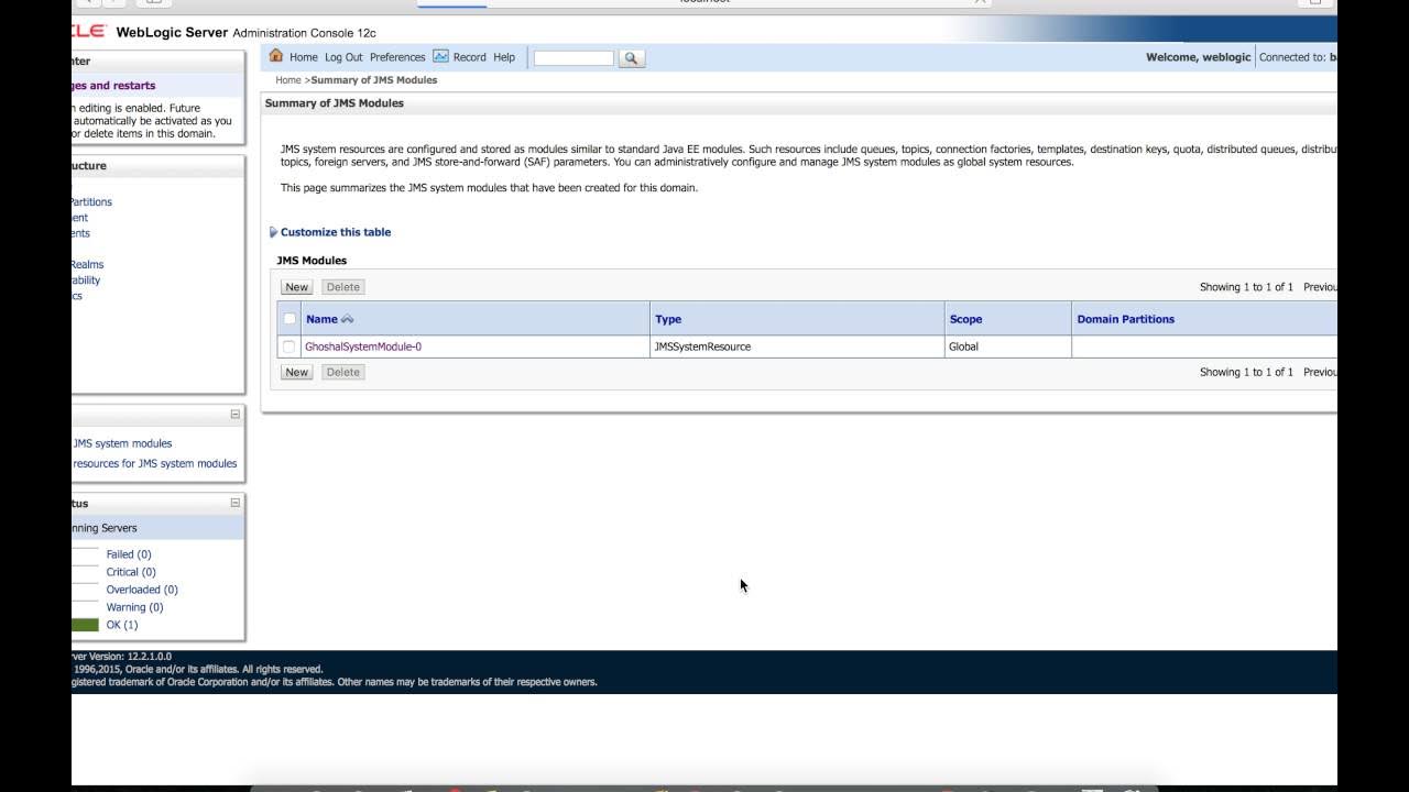 Java program for posting messages to Weblogic JMS (Java Messaging Service) Queue - YouTube