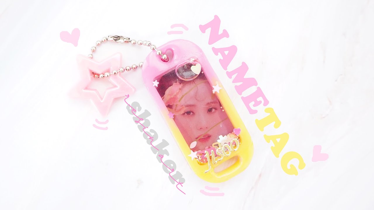 𝐡𝐨𝐰 𝐭𝐨 #5 | 🏷 ทำพวงกุญแจเรซิ่น ไอดอลเกาหลี ️ jisoo blackpink | name tag ...