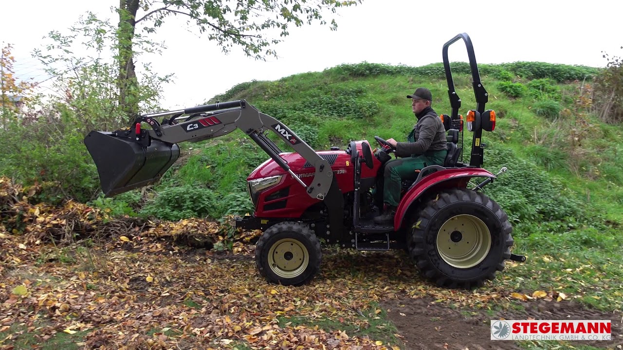 Yanmar SA 235 mit Frontlader MX C3 - YouTube