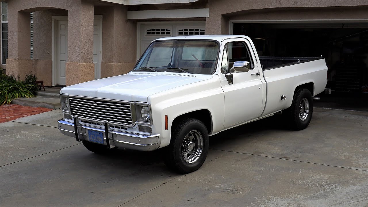 1976 Chevy C20 Truck Walk Around And Test Drive Of My New Project Vehicle Youtube