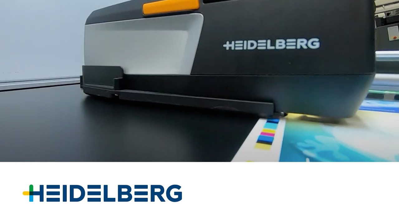 Color Measurement System Prinect Easy Control - YouTube