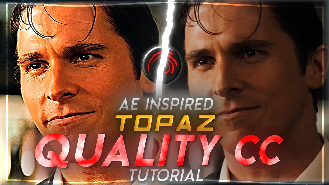 Ae Inspired Topaz Quality CC Tutorial | Alight motion CC tutorial #cc #quality - YouTube