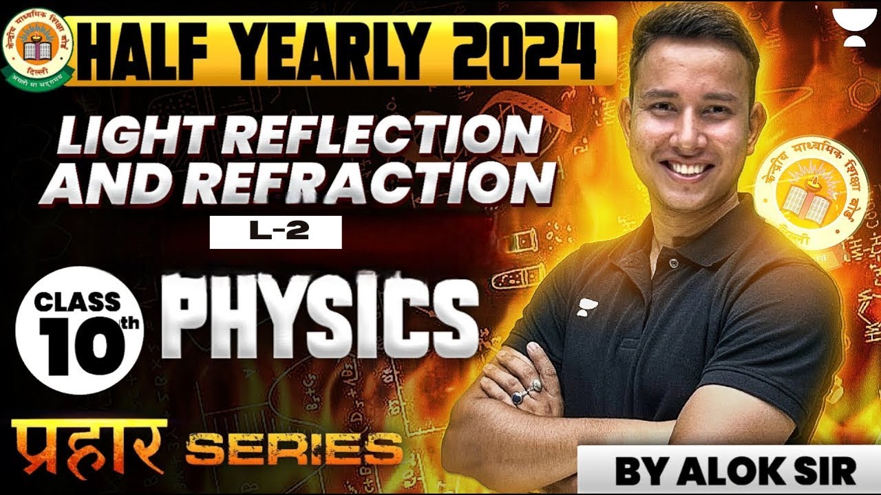 CBSE Class 10 Physics | Light - Reflection & Refraction-2 | Ray Diagram ...
