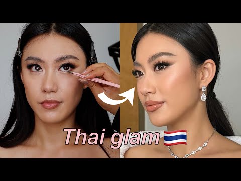 I TRIED THAI MAKEUP FOR THE FIRST TIME!