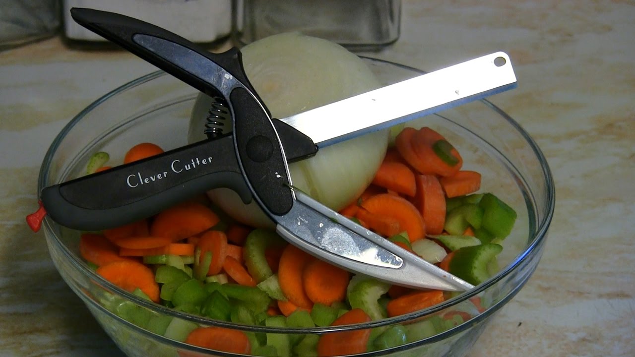 Clever Cutter As Seen on TV Review - YouTube