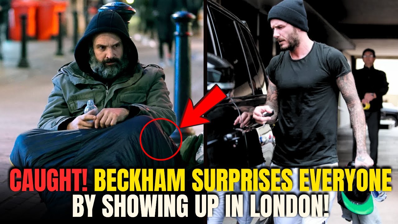 BECKHAM WAS SPOTTED ON THE STREETS OF LONDON, BUT WHAT HAPPENED NEXT ...