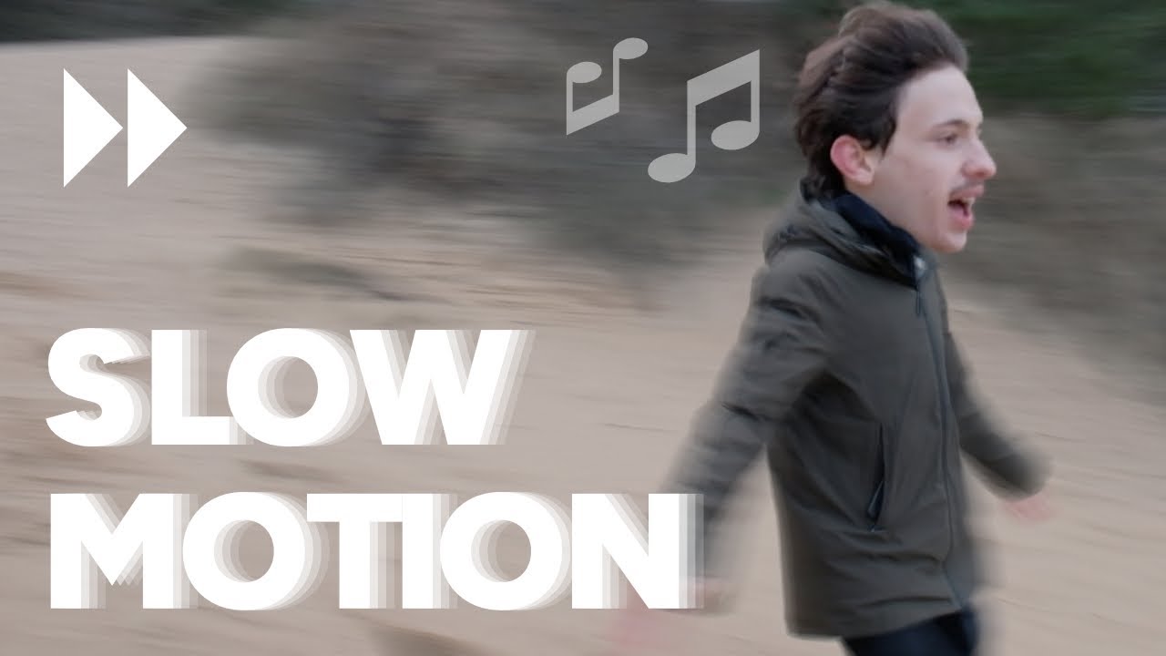 How to make a SLOW MOTION MUSIC VIDEO 🎵 📷 ⏩️ (and sync it to music ...