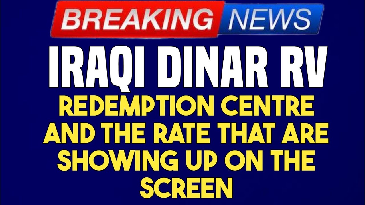 Iraqi dinar | redemption centers and the rates that are showing up on ...