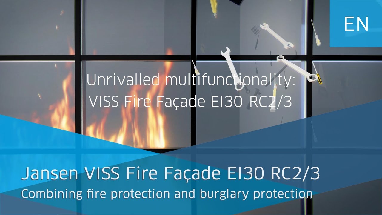 Jansen VISS Fire Facade EI30 RC 2/3 - YouTube