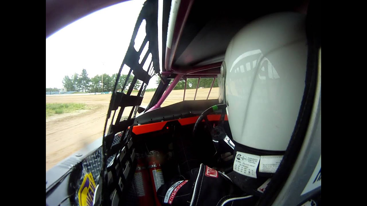 Mini Late Model GO PRO race 5 hot laps - YouTube