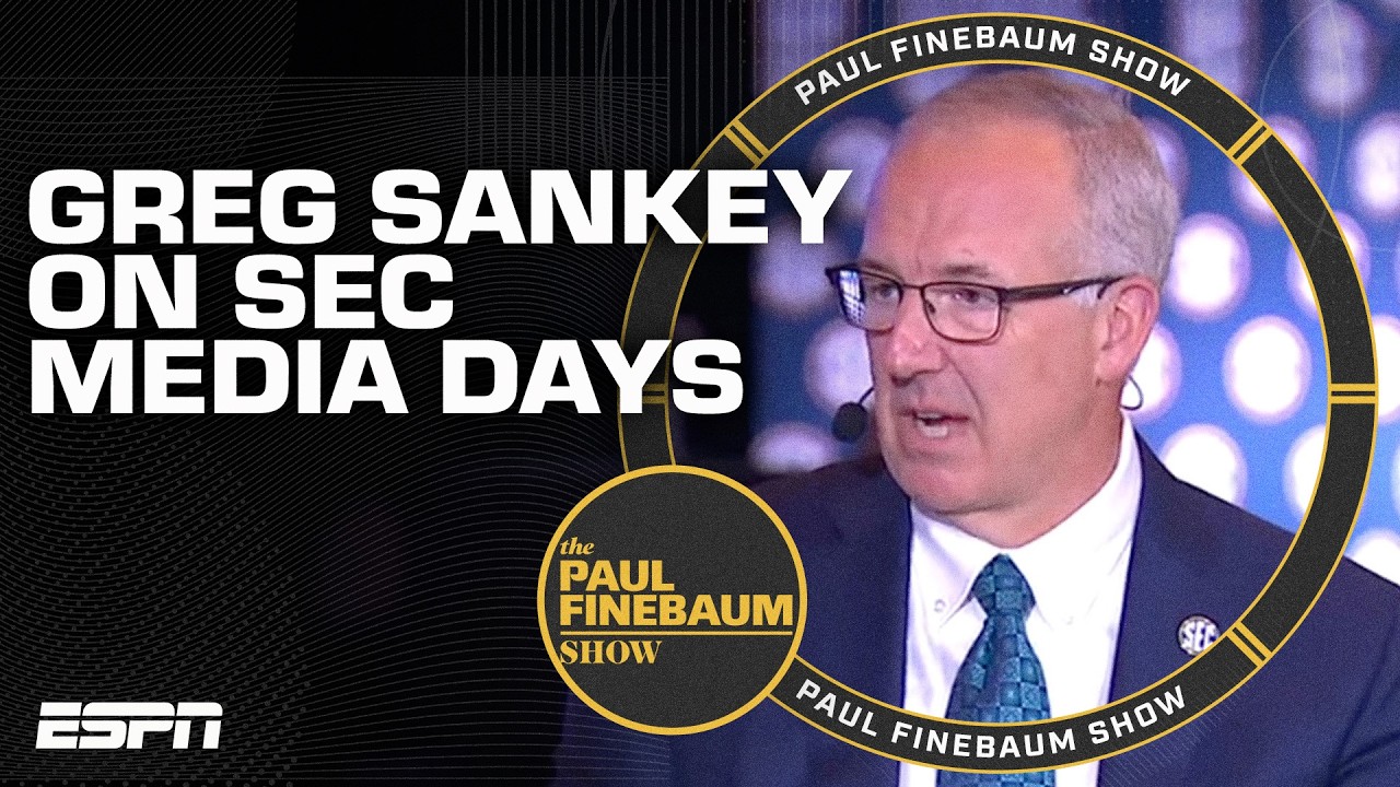 Greg Sankey's takeaways from SEC Media Days 👀 [FULL INTERVIEW] | The ...