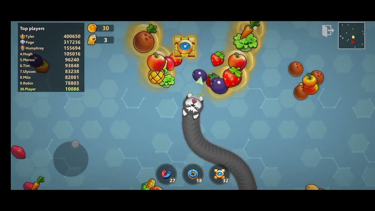 Snake 🐍 game best gameplay #1milli views# very video #2024 - YouTube