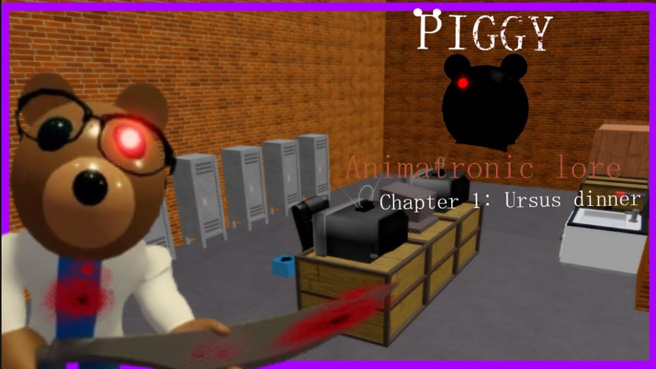 Piggy animatronic lore chapter 1: ursus dinner. #piggy - YouTube