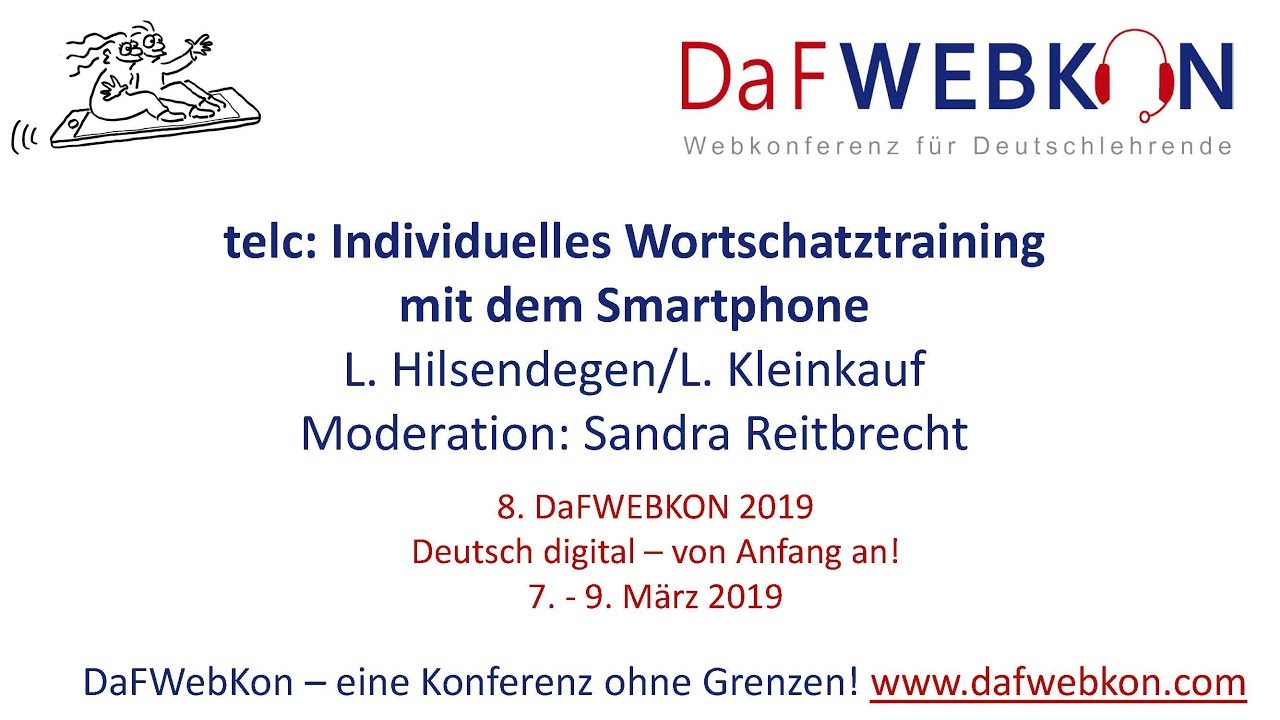 Donnerstag: telc: Individuelles Wortschatztraining mit dem Smartphone - YouTube