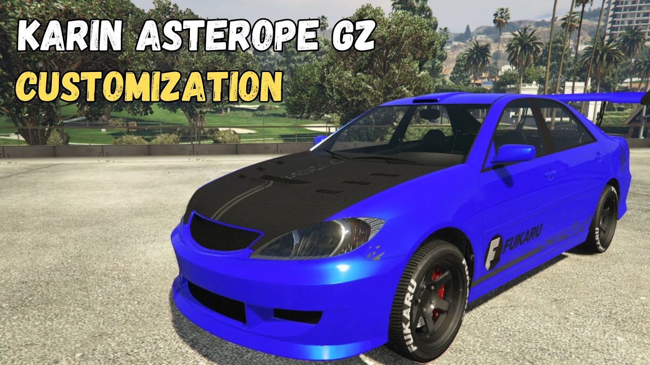 Customizing the Karin Asterope GZ ASMR - YouTube