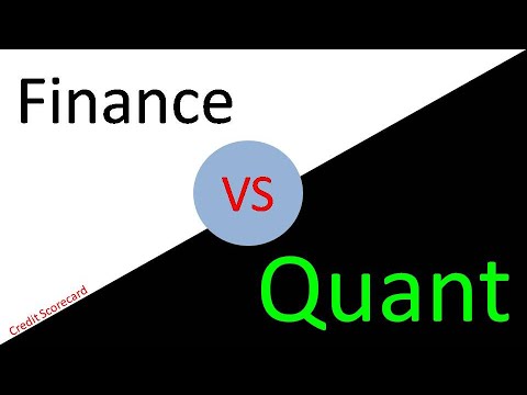Finance vs Quant: Credit Risk Example - YouTube