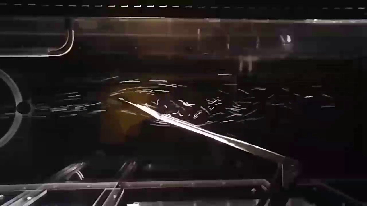 Flow visualization on NACA 4412 - YouTube