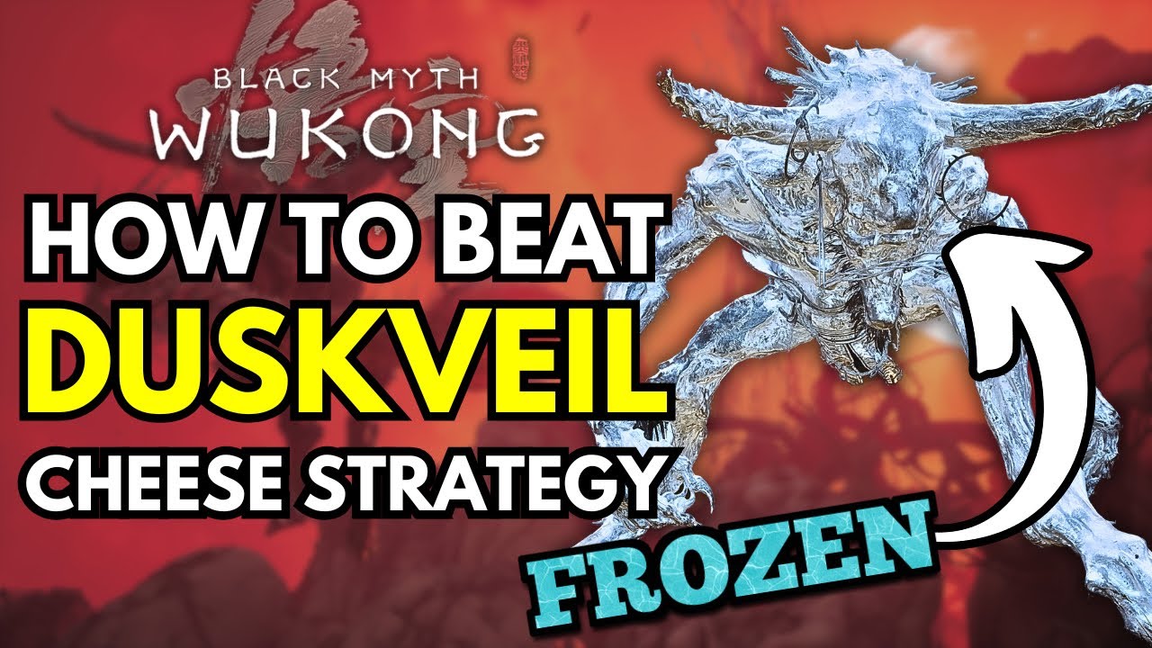 How to beat Duskveil easily with freeze in Black Myth Wukong - YouTube