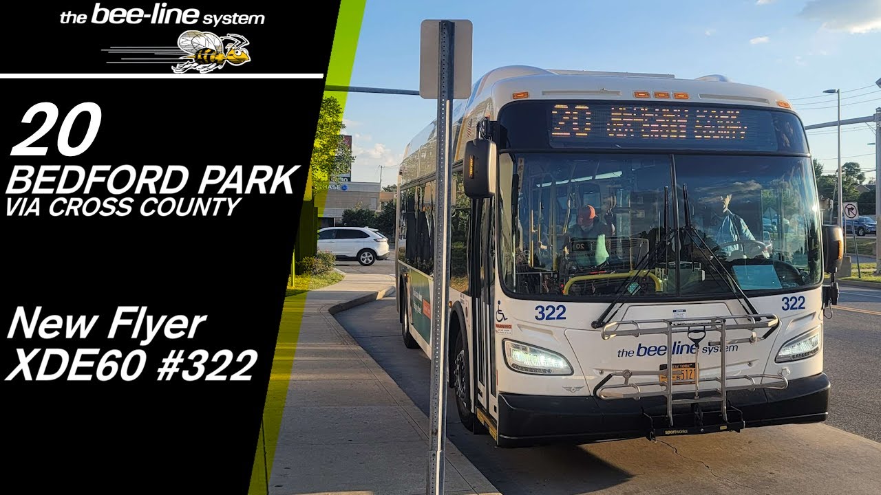 「Bee-Line」2018 New Flyer XDE60 "322" on Rt. 20 | Onboard - YouTube