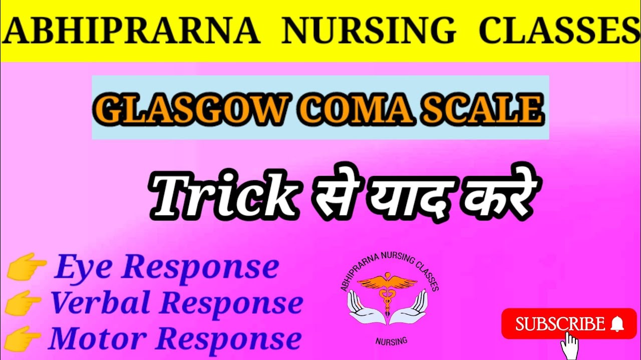 #Glasgow Coma Scale (GCS) #neurological assessment #check level of ...