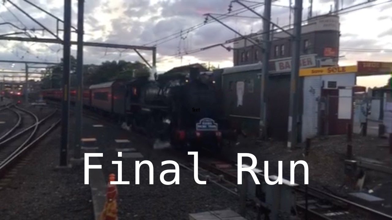 Final run of 5917 - YouTube