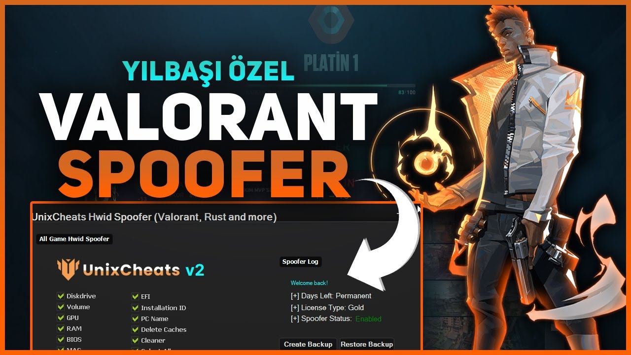 Valorant Spoofer 2024 - Güncel HWID Spoofer Ban Kaldırma [YILBAŞI ÖZEL ...