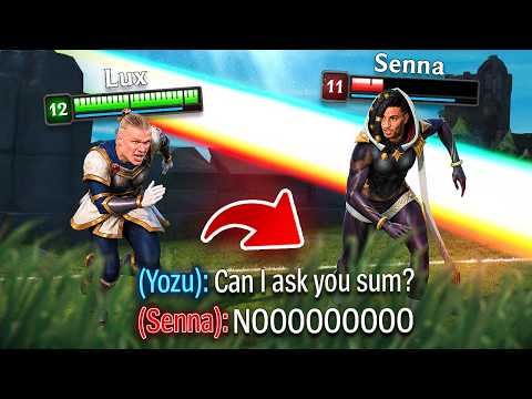 SENNA LET ME ASK YOU A QUESTION!!