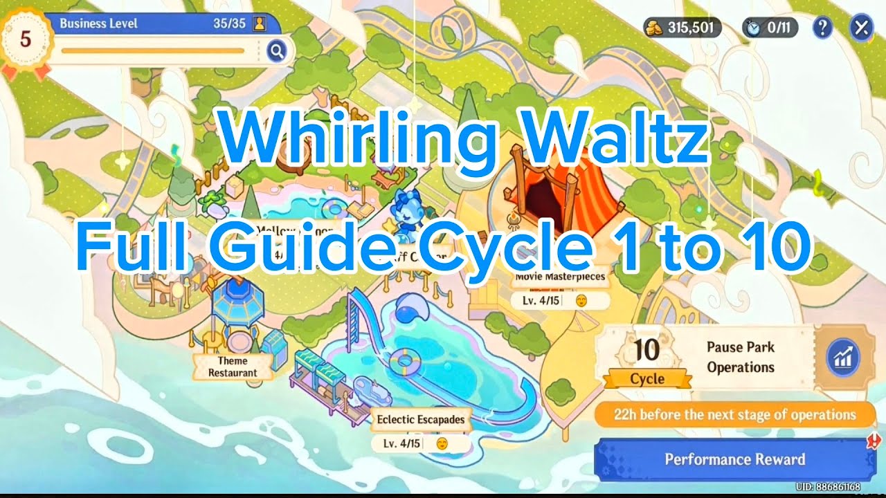 Whirling Waltz Guide Cycle 1 to 10 | Genshin Impact - YouTube