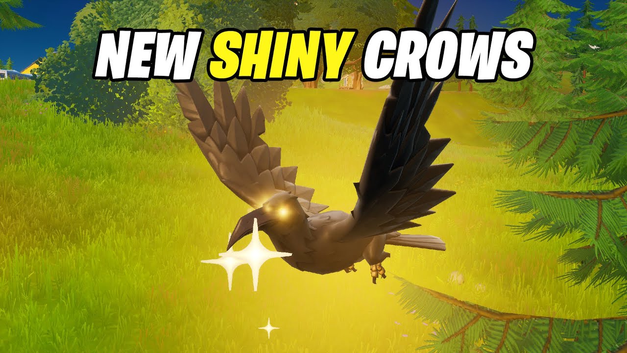 NEW Shiny Legendary Crows | Where to Find Them in Fortnite 18.10 - YouTube