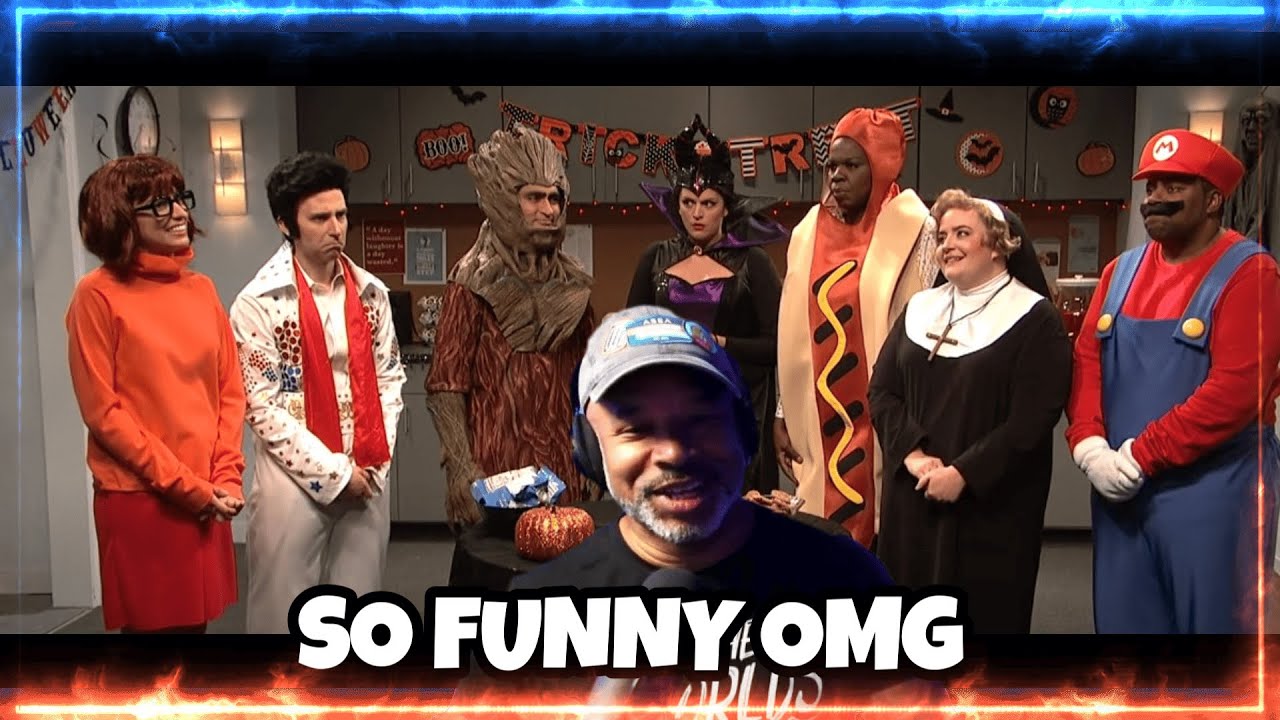 HILARIOUS HALLOWEEN SKIT! Office Party - SNL - YouTube